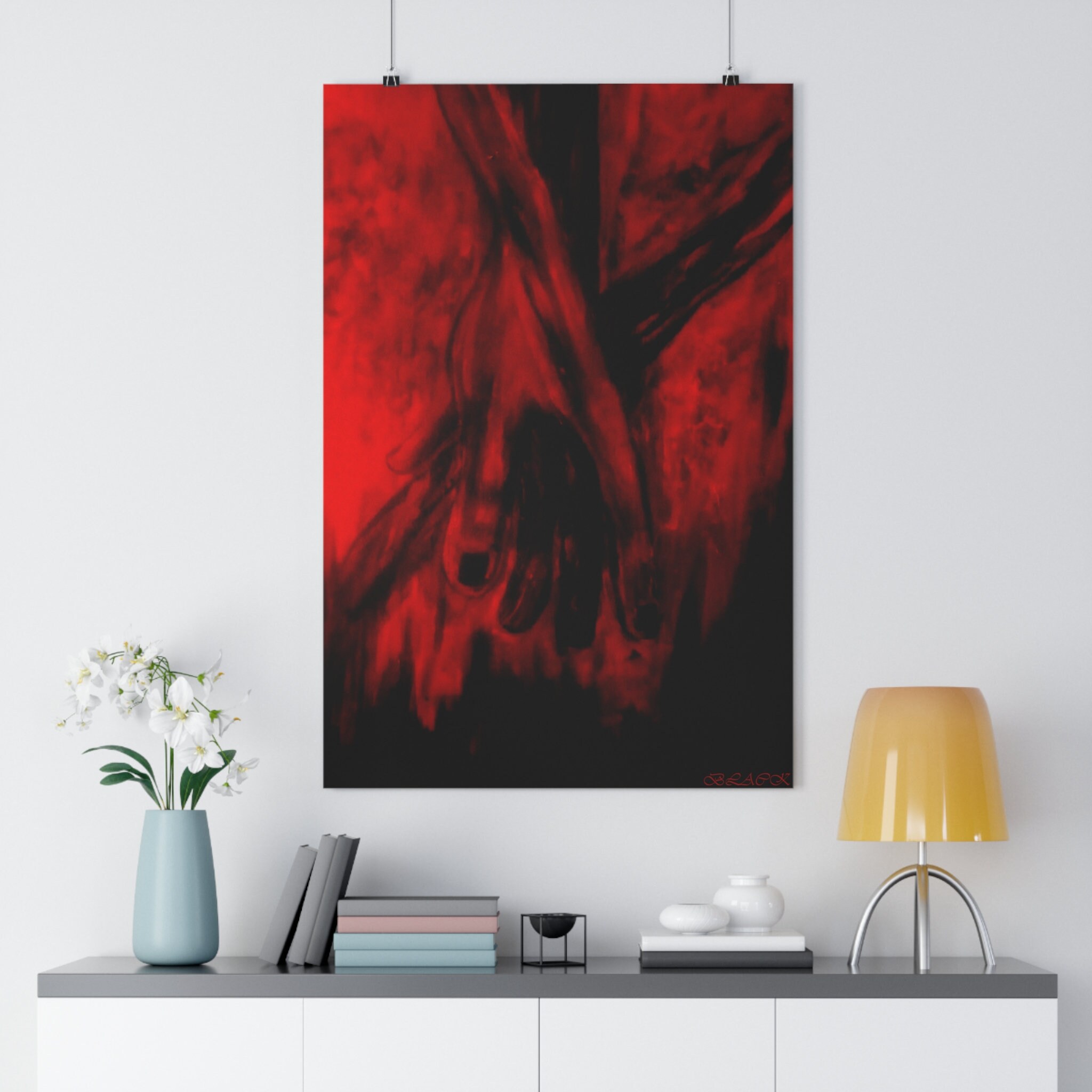 Hand of Despair Poster - Etsy