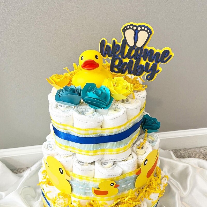 Diaper Cake Decor - Etsy