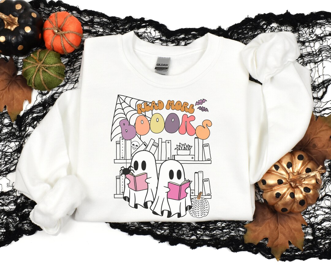 INSTANT Download Read More Books Teacher Librarian Halloween PNG, Fall ...