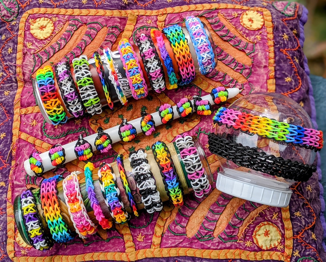 Custom Rainbow Loom Bracelets, Rings, Charms and Chokers - Etsy
