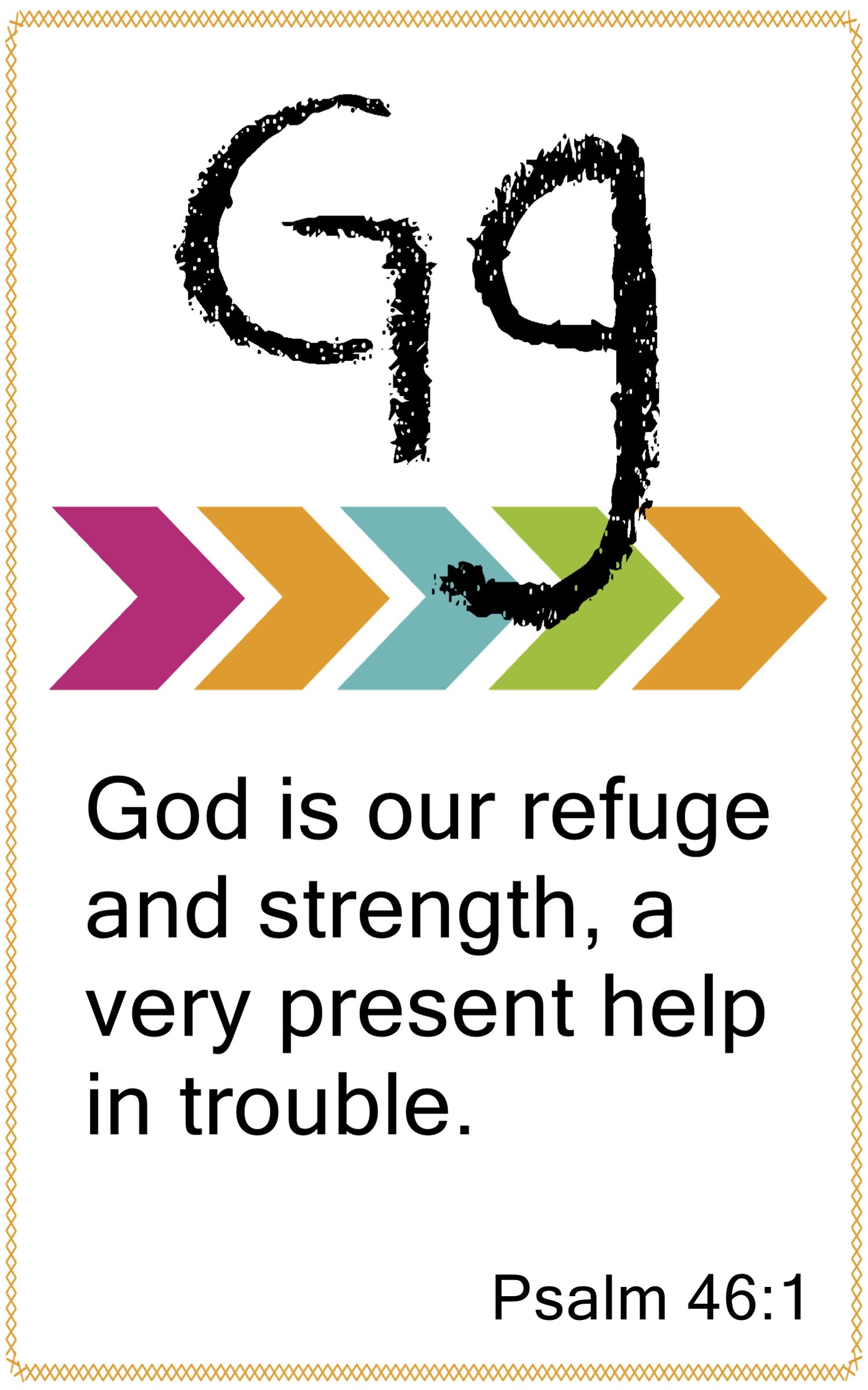 Kids Printable ABC Bible Memory Verse Cards, King James Version (KJV ...
