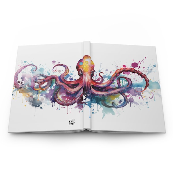 Octopus Notebook - Etsy