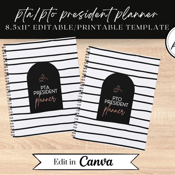 Pta Planner - Etsy