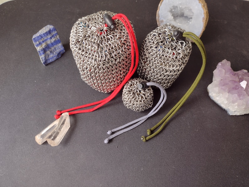Chainmail Dice Bag - Etsy