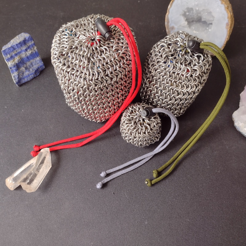 Bronze Chainmail Bag - Etsy