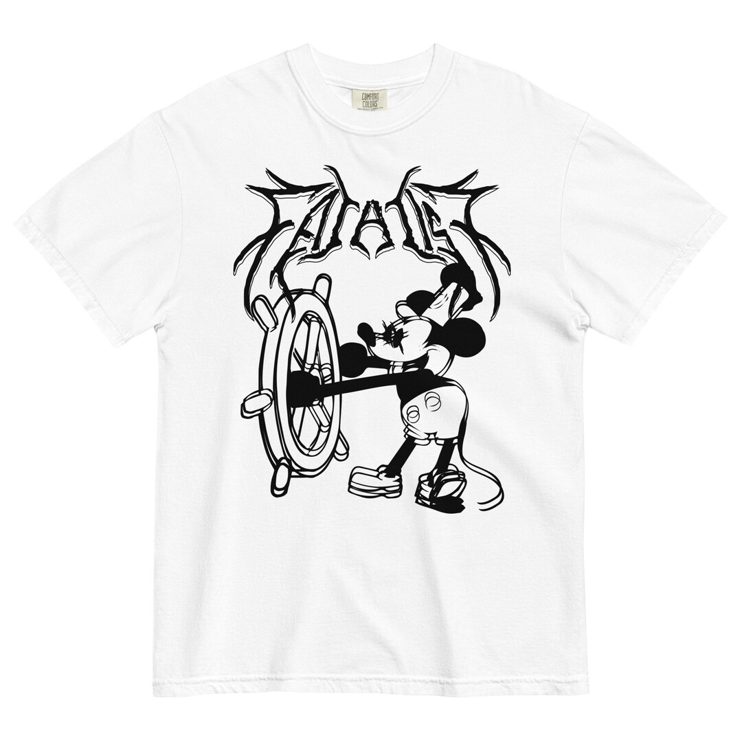 Psycho Mickey Tee - Etsy
