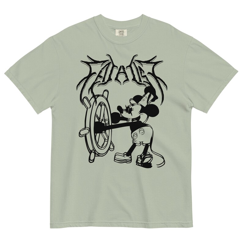 Psycho Mickey Tee Etsy