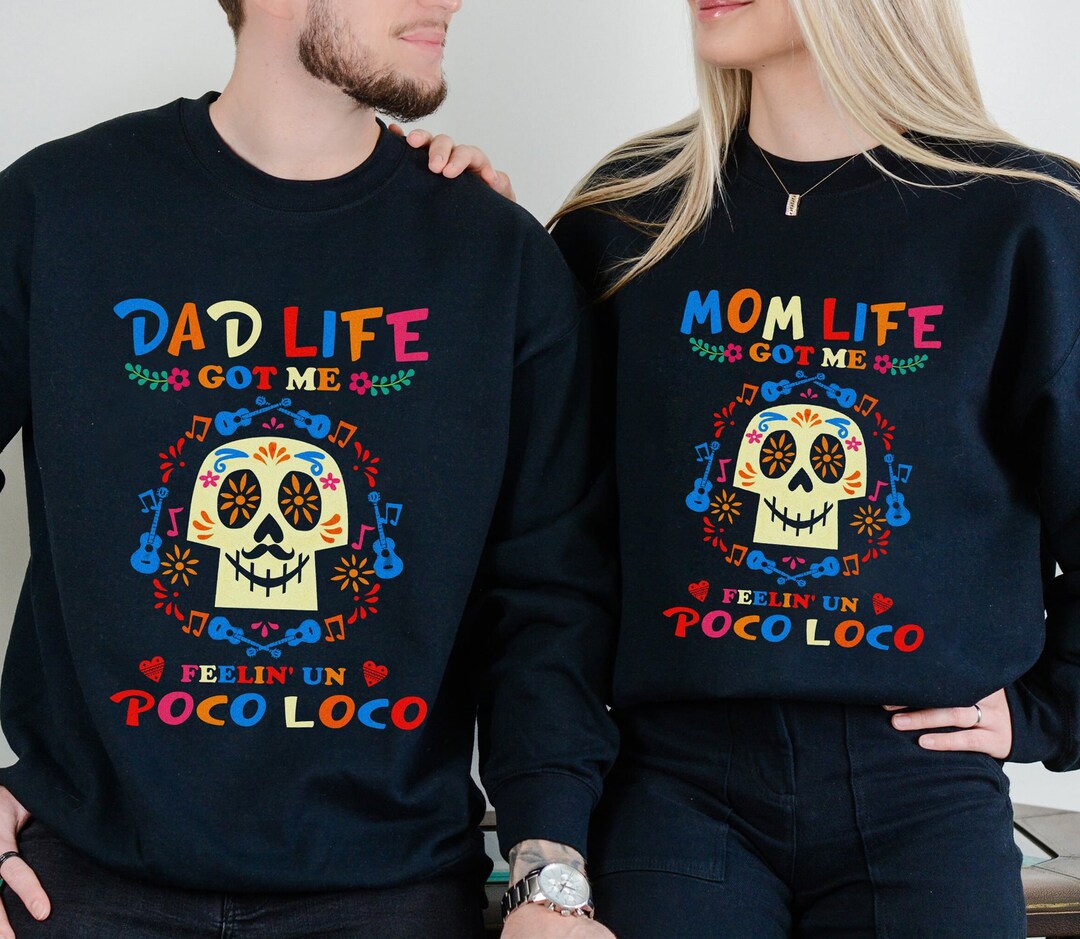 Coco Couple Shirt Cinco De Mayo Couple Matching Shirt Dad Life Mom Life ...