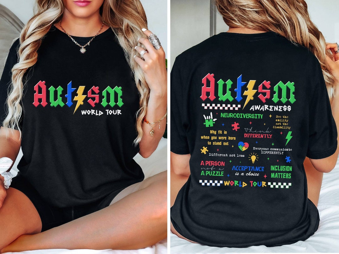 Autism Awareness Autism World Tour Shirt Autism Awareness Shirt ...