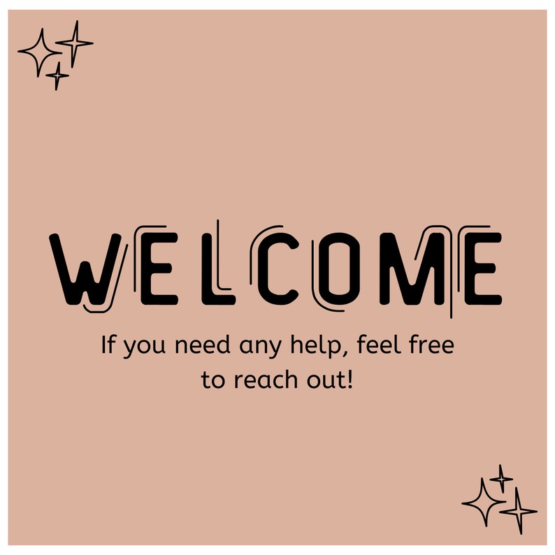 Welcome to My Store, Welcome Banner - Etsy