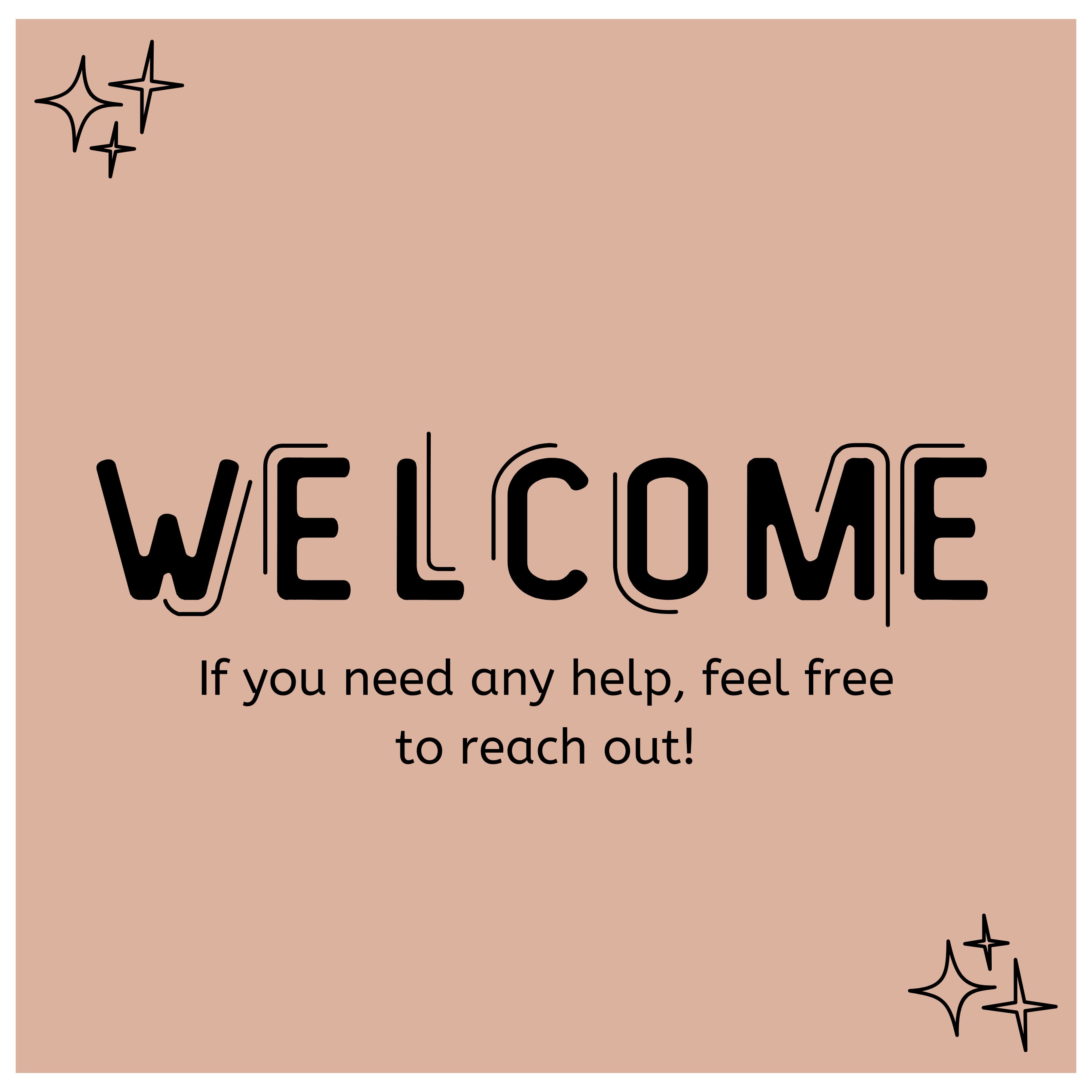 Welcome to My Store, Welcome Banner - Etsy