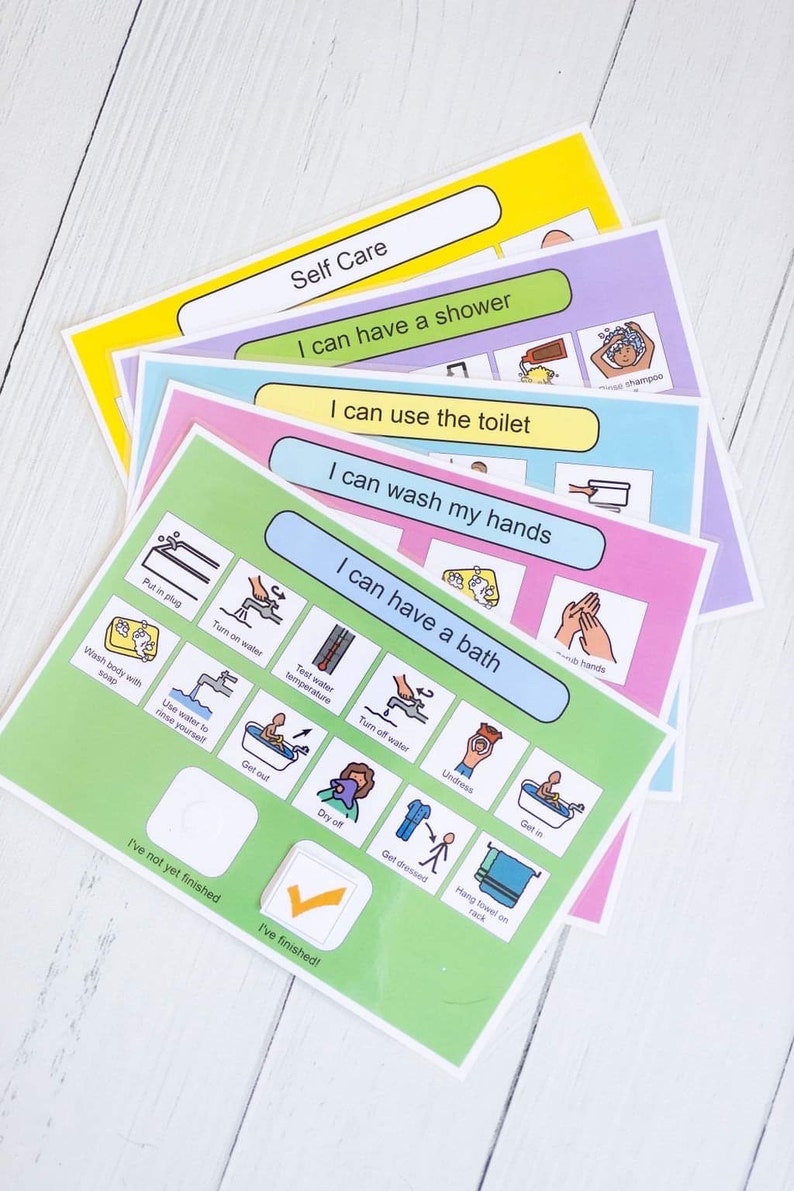 Self Care Social Stories - Etsy