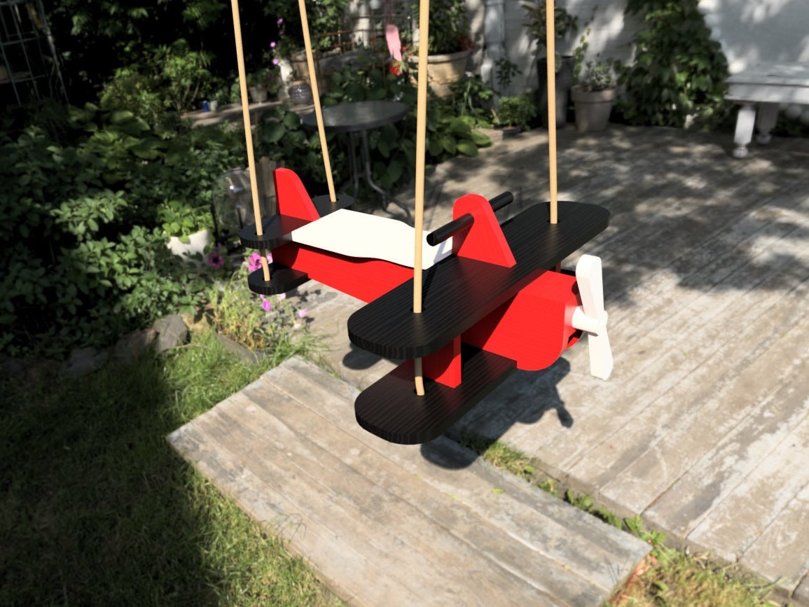 Plane Swing DIY Plan CNC Files - Etsy