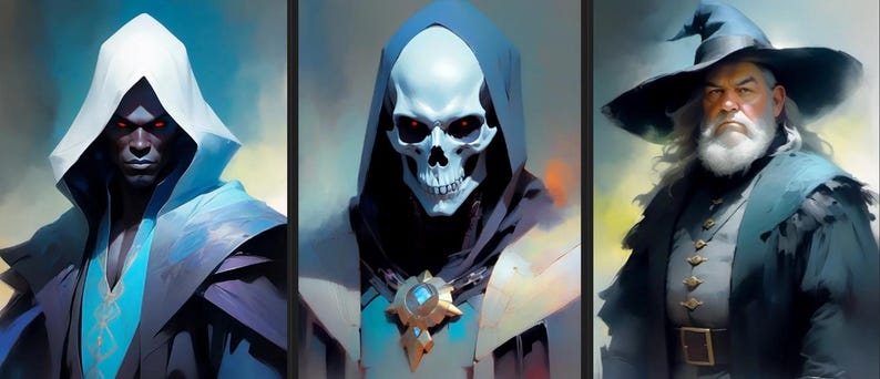 Custom Digital Art - Fantasy Character Portrait Commisions (traditional ...