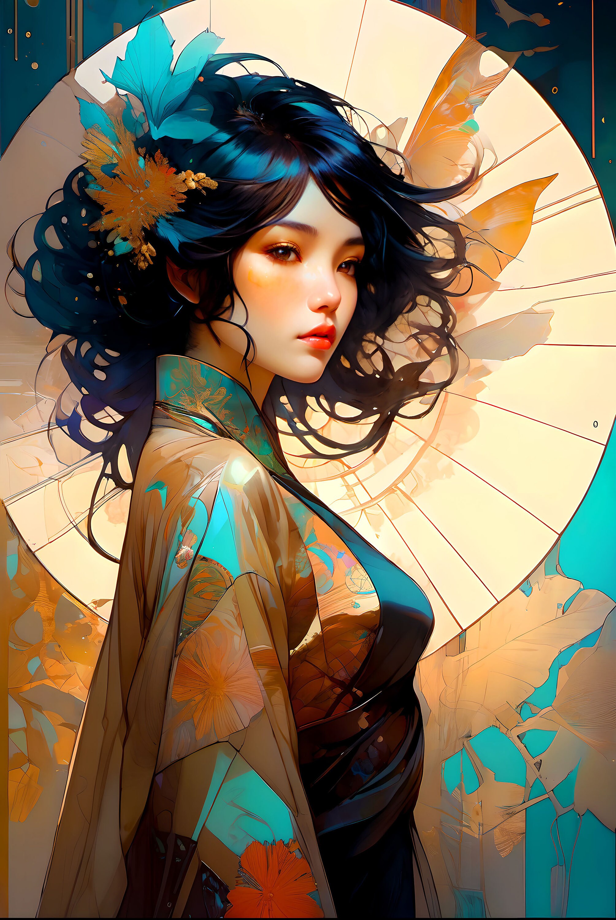 Custom Digital Art Fantasy Character Portrait Commisions traditional AI ...