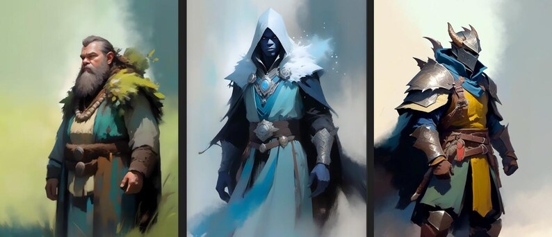 Custom Digital Art - Fantasy Character Portrait Commisions (traditional ...