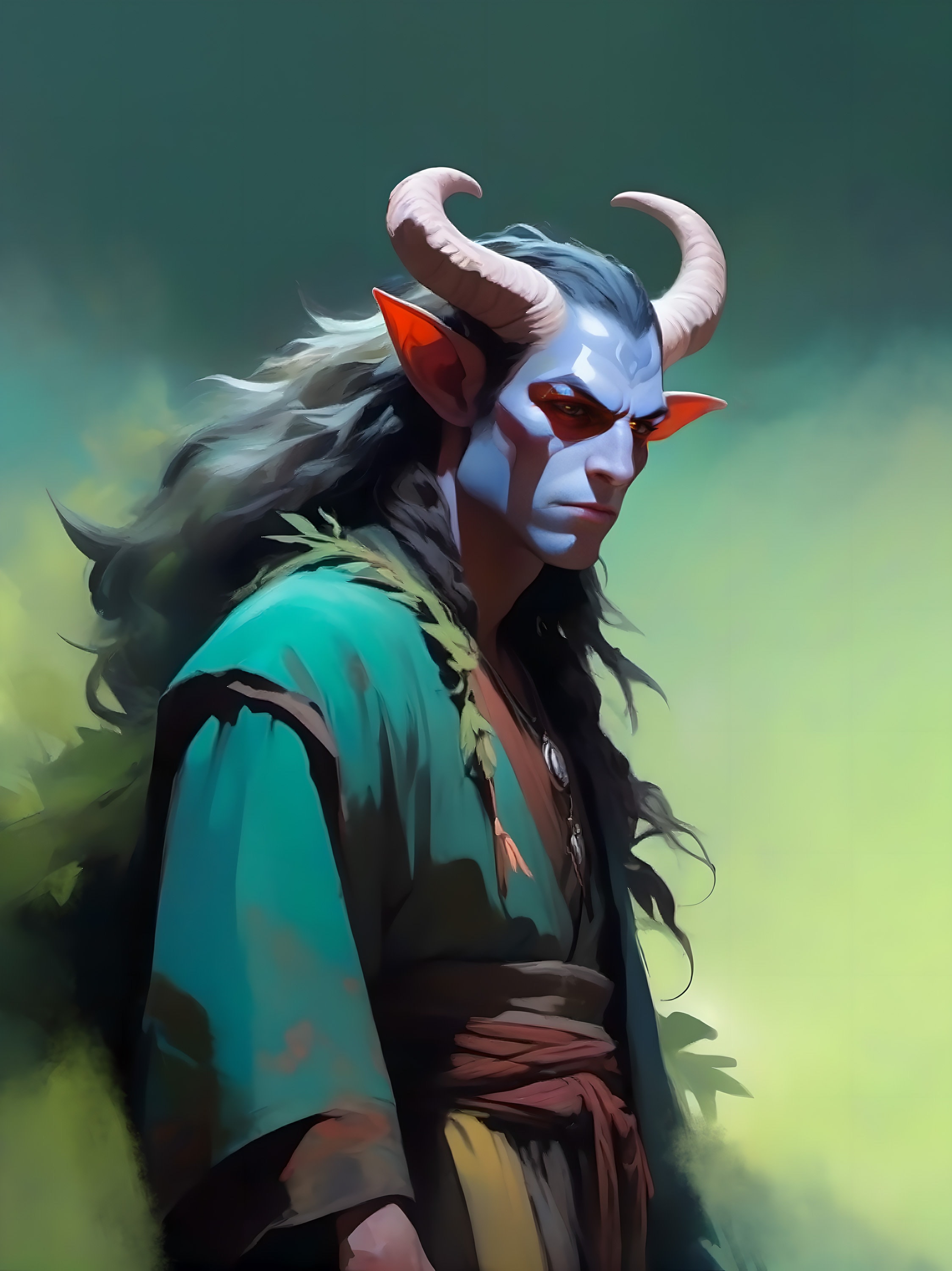 Custom Digital Art Dnd Character Commission, Fantasy Character ...