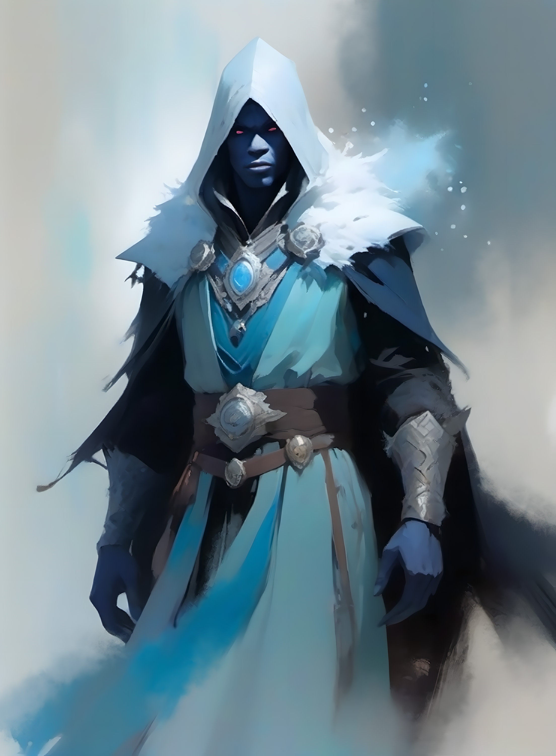 Custom Digital Art Dnd Character Commission, Fantasy Character ...