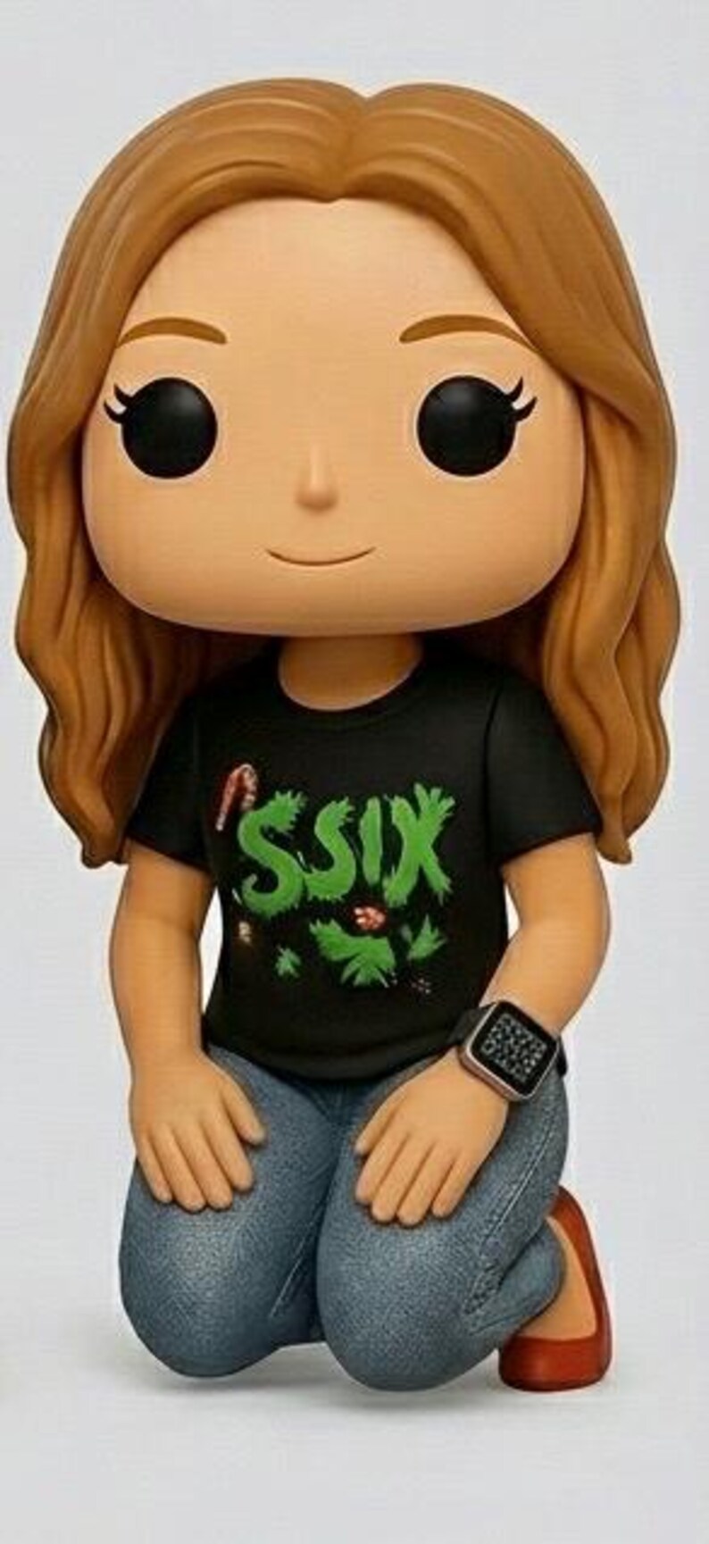 Custom 3D Printed Figurine From Photo, Personalized Cartoon Character ...