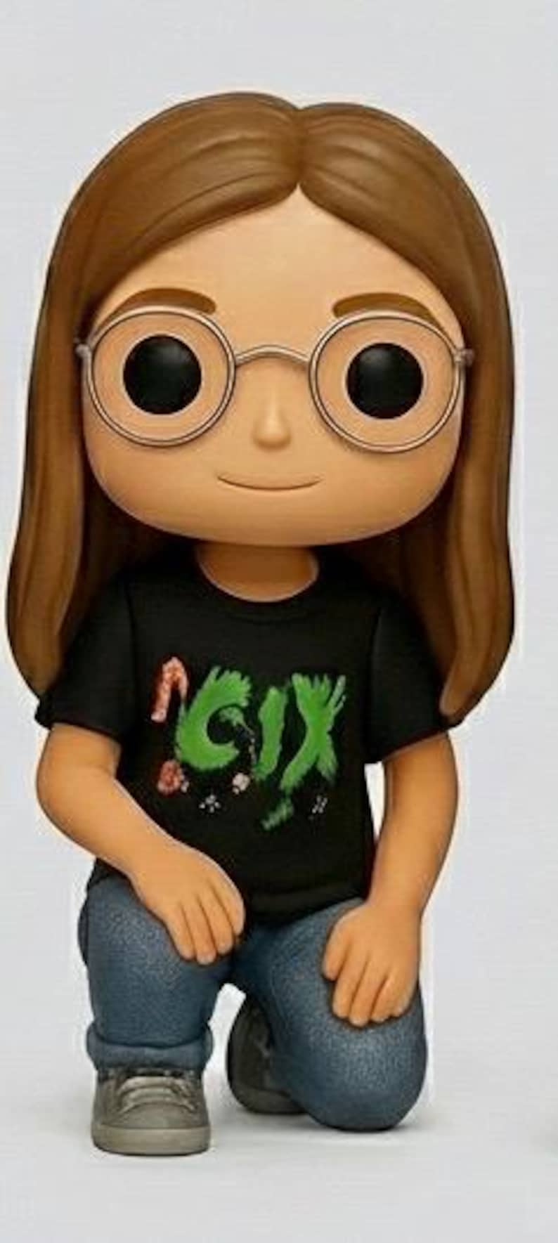 Custom 3D Printed Figurine From Photo, Personalized Cartoon Character ...