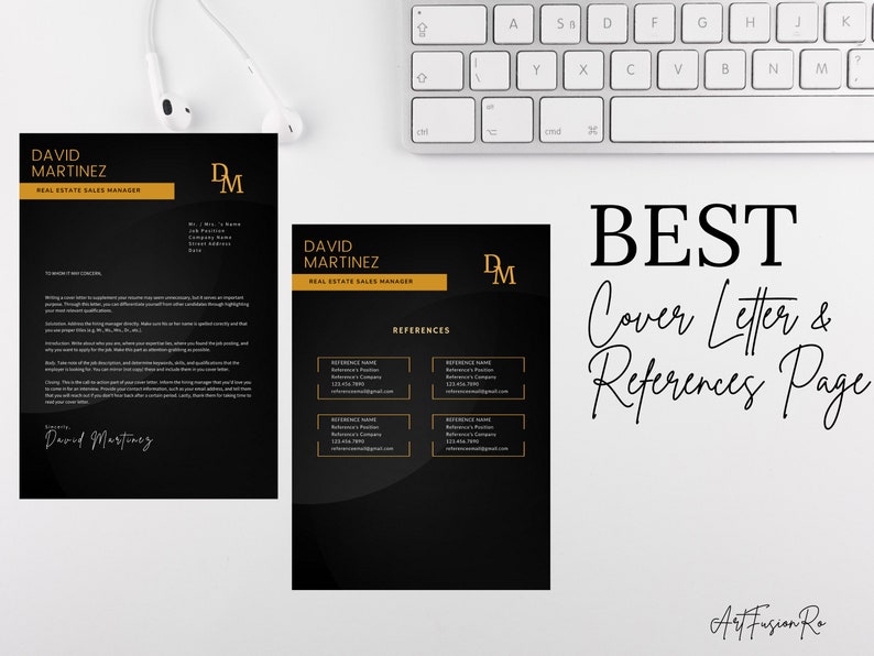 Professional & Modern Resume Template for Word Resume Design CV ...