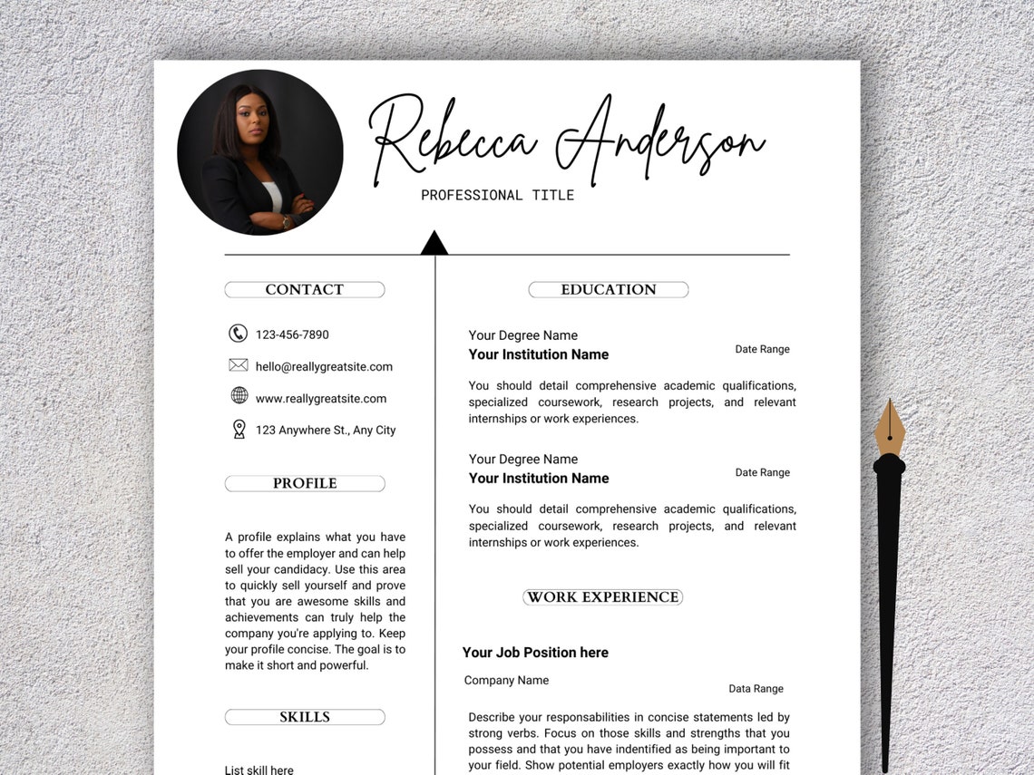 2023 Resume Template Resume Builder Basic Resume Template Best Resume ...