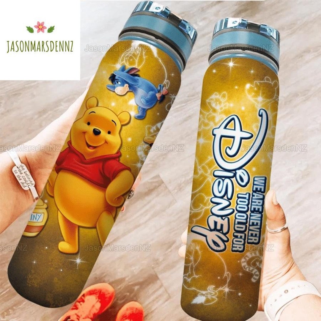 Winnie the Pooh Water Bottle We Are Never Too Old for Disney - Etsy