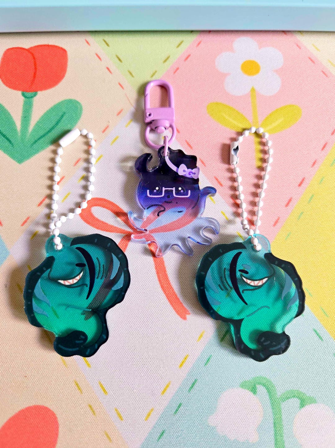 Twisted Wonderland Octavinelle Creature Acrylic Charm - Etsy