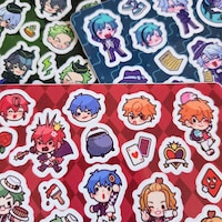 2.5" Twisted Wonderland Glossy Vinyl Stickers - Etsy