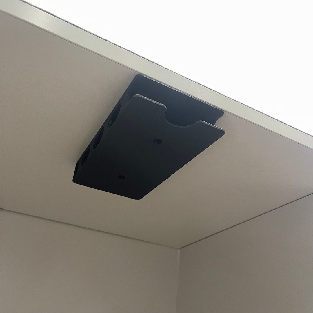 Phone Under Desk Storage - Apple iPhone Mount Under Desk - Under Desk ...