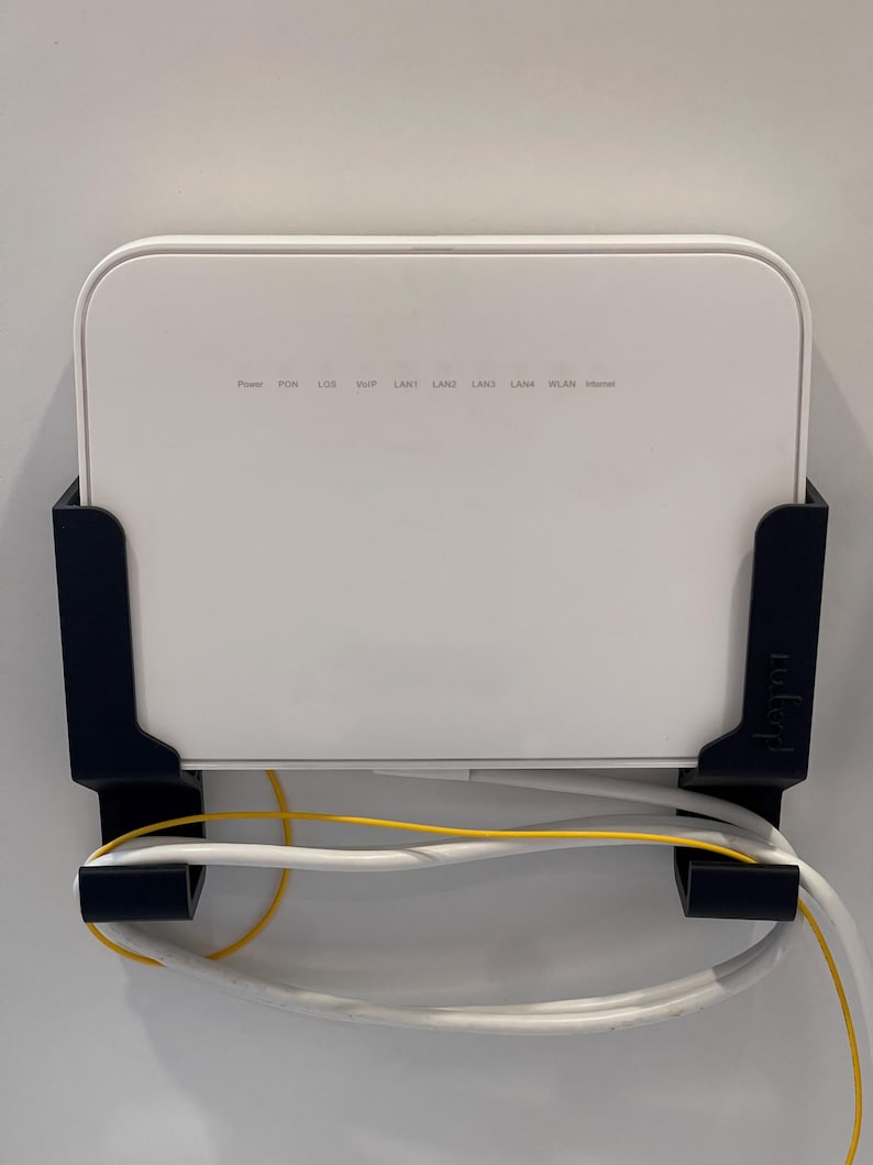 Universal Dual Bracket Wall Mount - Laptop Wall Mount Bracket - Router ...