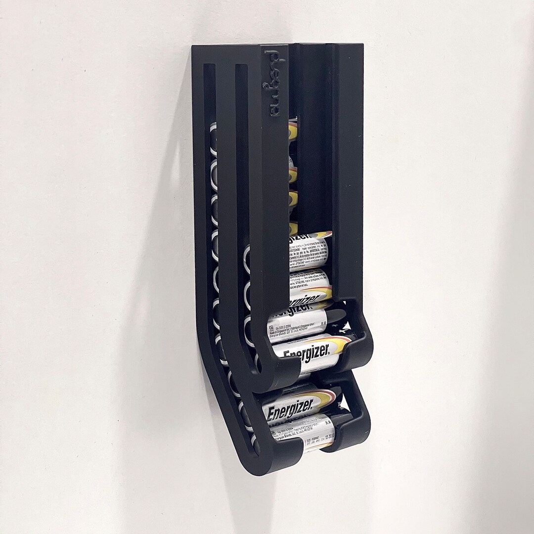 AA/AA Battery Dispenser Battery Organizer Battery Dispenser Minimalist ...