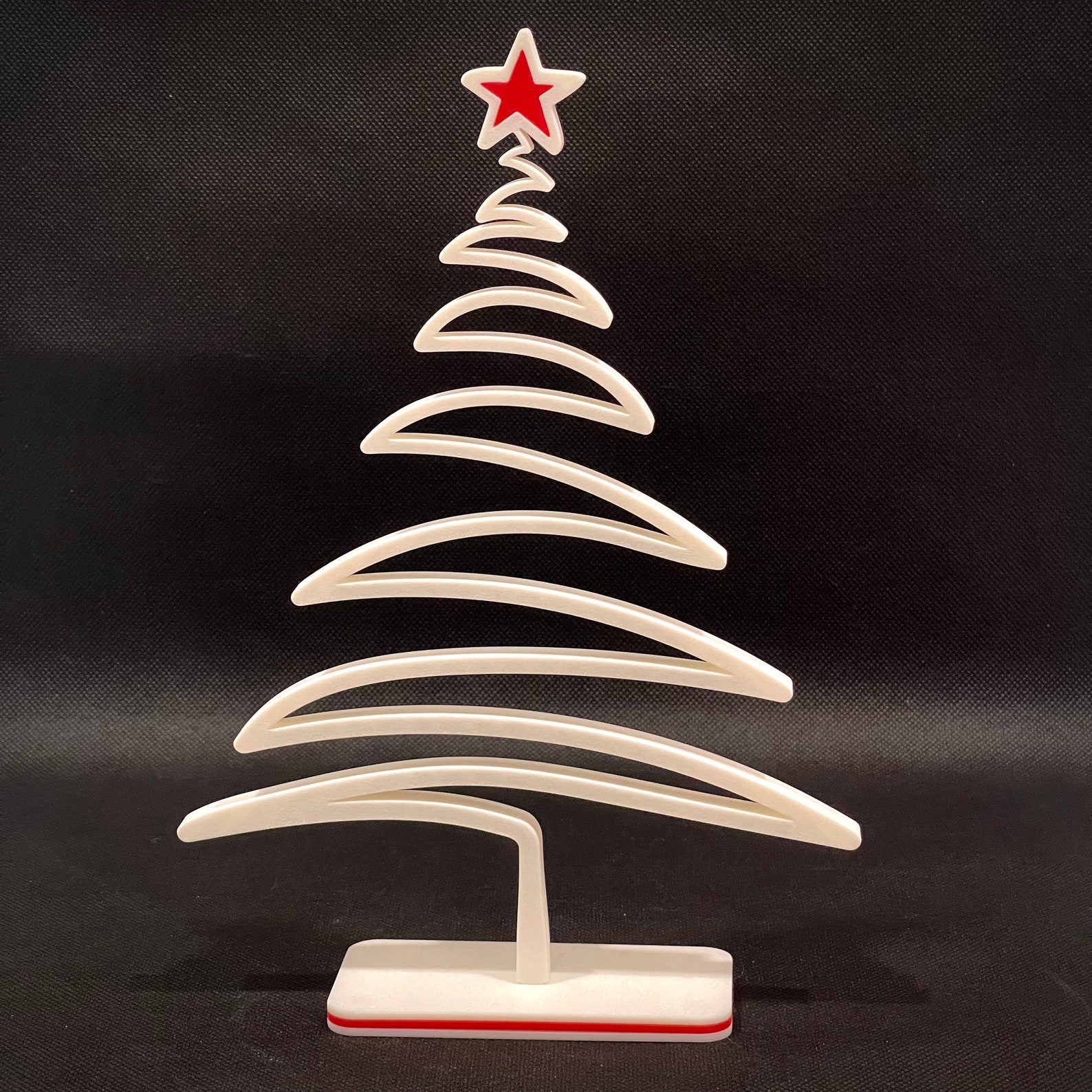 Minimalist Christmas Tree - Line Tree Shape - Decoration - Office Desk ...