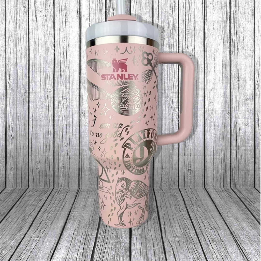 Stanley Engraved Glass 40 Oz Glass Stanley Cup Wizard - Etsy