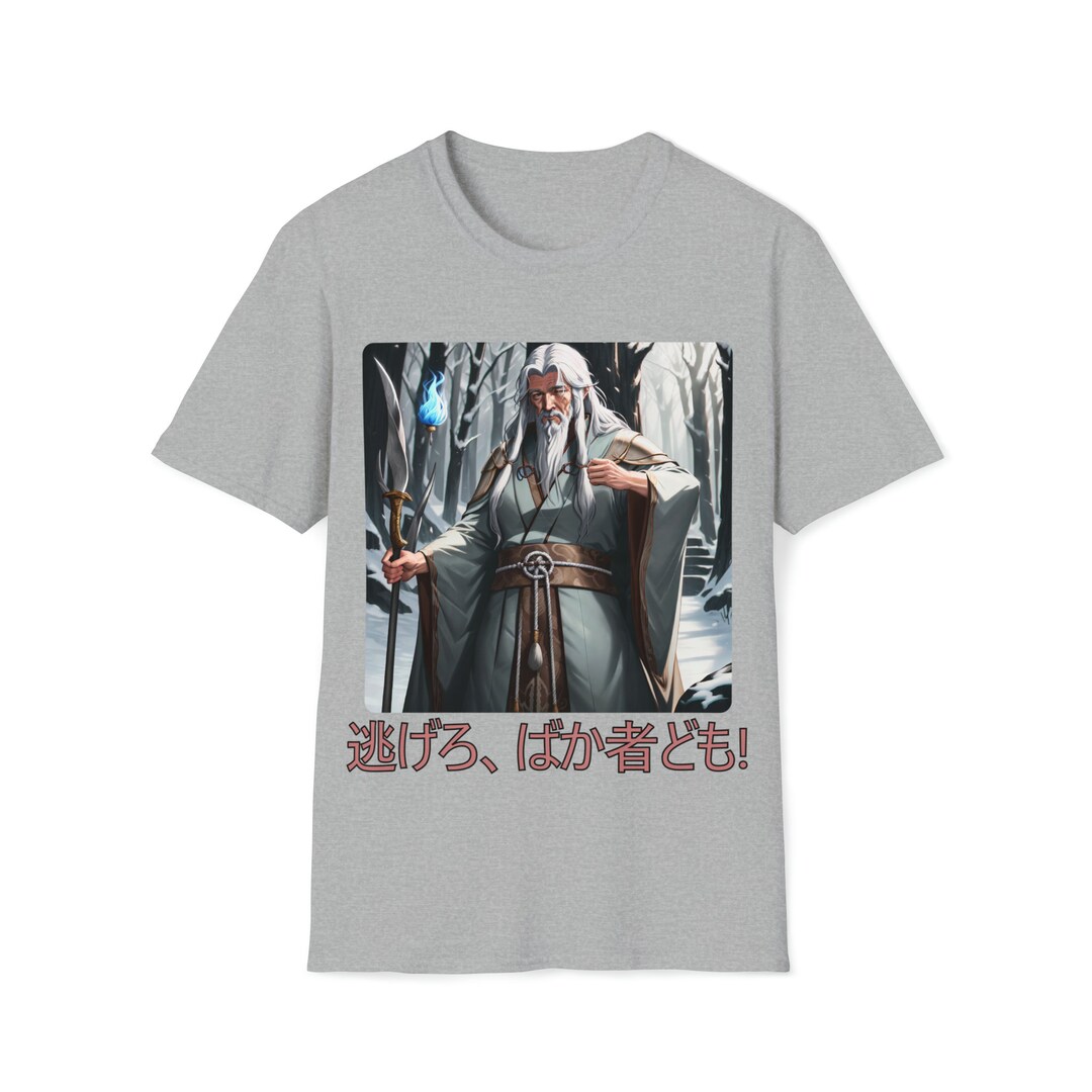Gandalf T-shirt: Lord of the Rings 'fly, You Fools!' Unisex Tee - Etsy