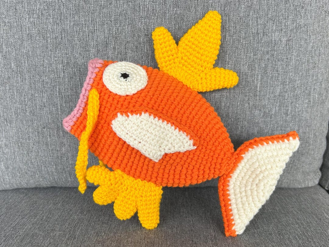Pokemon-inspiried Magikarp Bag Crochet Pattern - Etsy