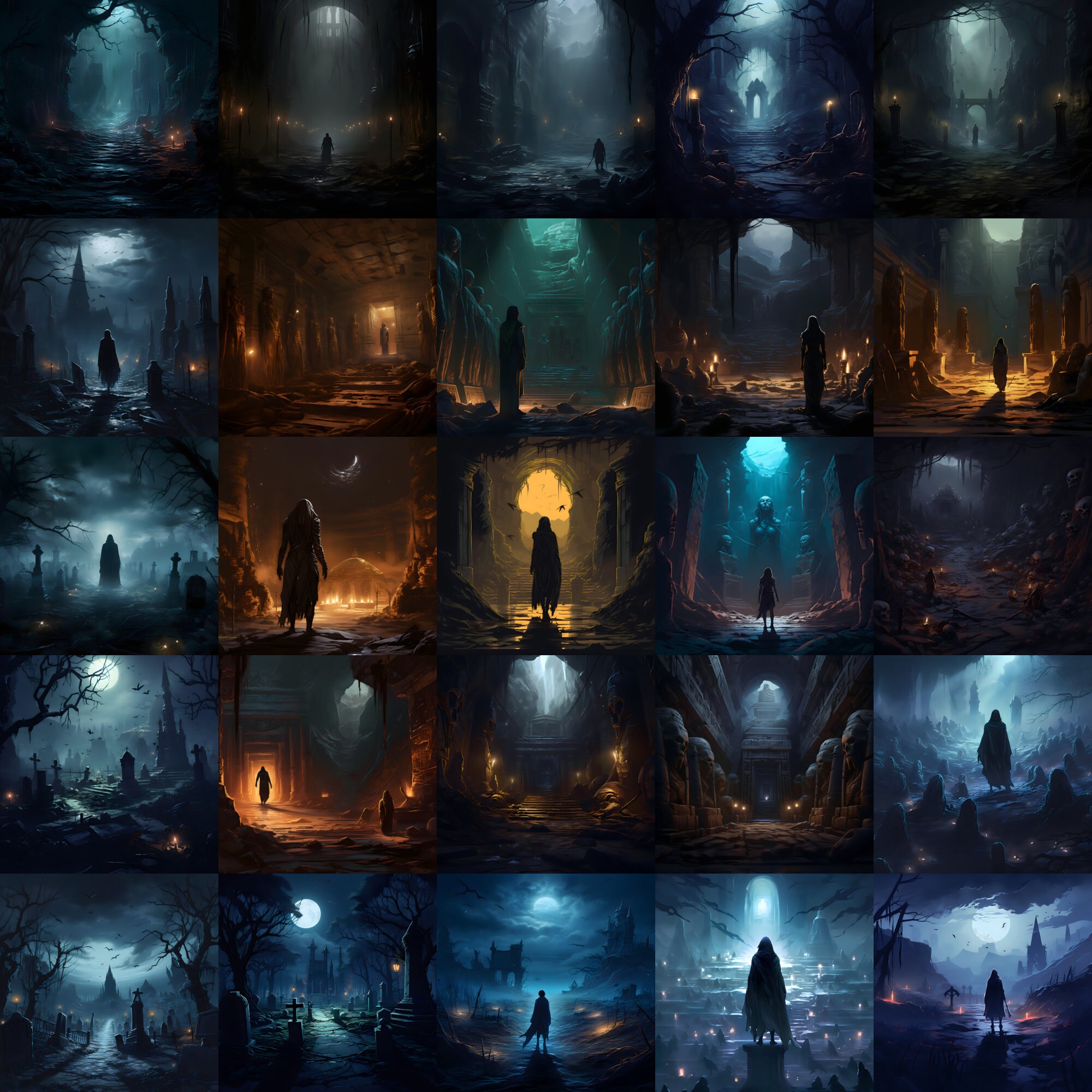 50 Location Images Set 2 - TCG, Dnd, RPG Image Portrait Collection for ...