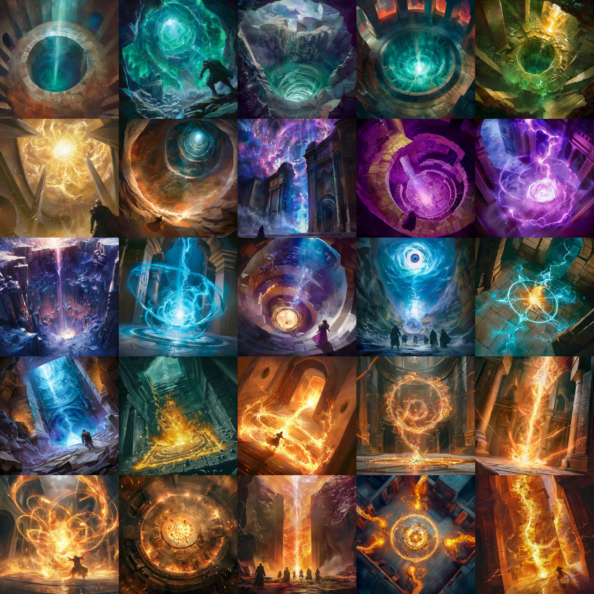 50 Location Images Set 4 TCG, Dnd, RPG Image Portrait Collection for ...