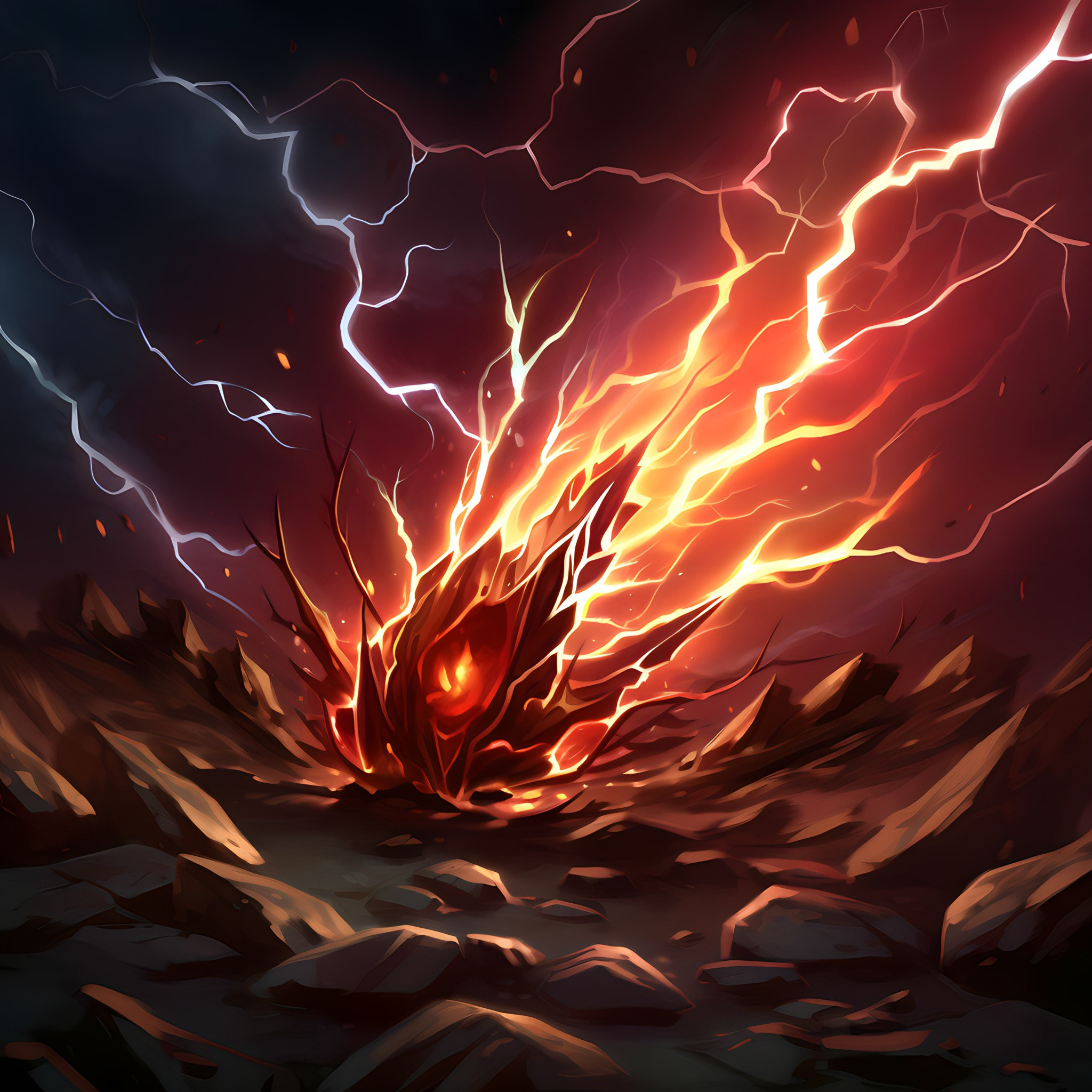 125 Lightning Skill Images TCG Dnd RPG Image Portrait - Etsy