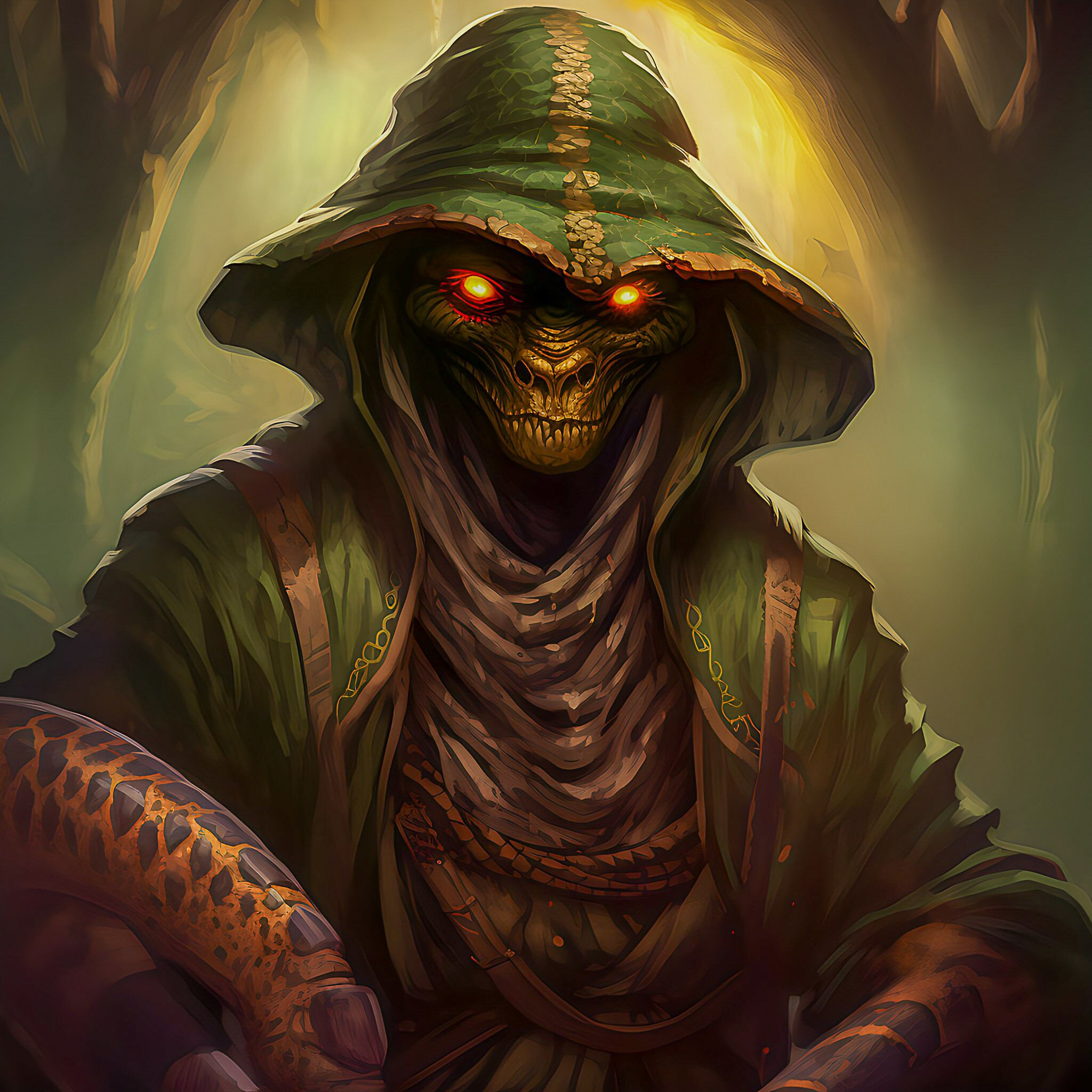 50 Evil NPC Portraits TCG, Dnd, RPG Image Portrait Collection for ...