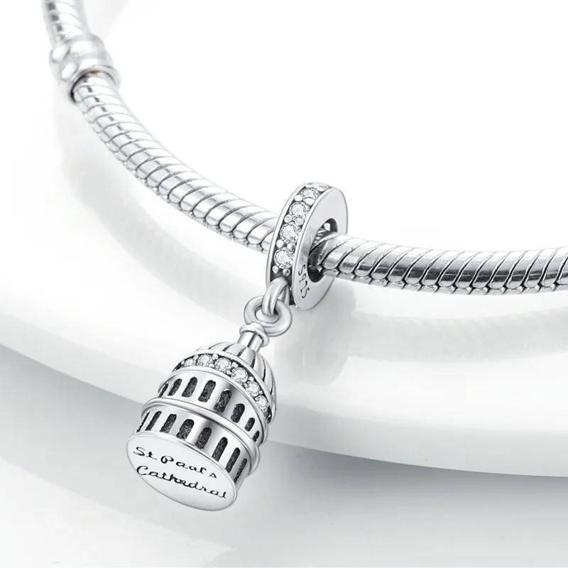 Famous Building Charm for Bracelet Pandora 925 Sterling Silver - Etsy