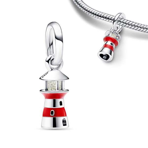 Lighthouse Charm - Etsy
