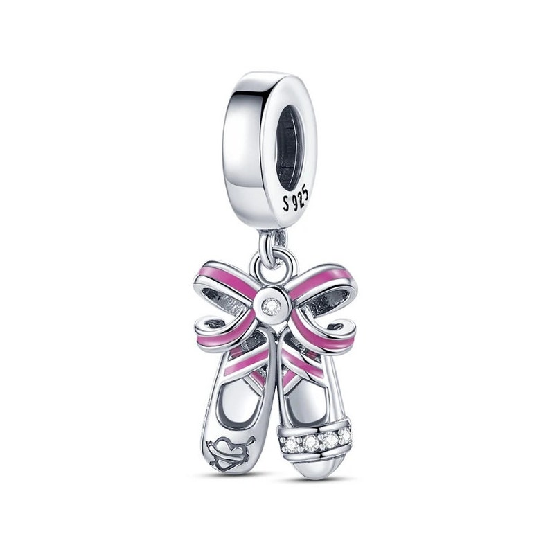 Ballet Charm 925 Sterling Silver for Bracelet and Pendant - Etsy