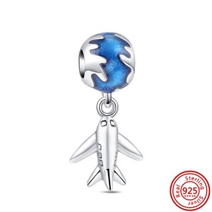 Transport Charm for Pandora Bracelet, 925 Sterling Silver, Scooter ...
