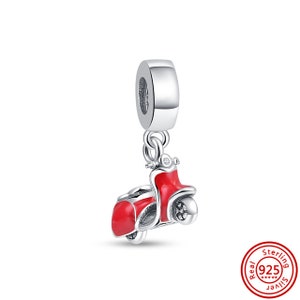 Transport Charm for Pandora Bracelet, 925 Sterling Silver, Scooter ...