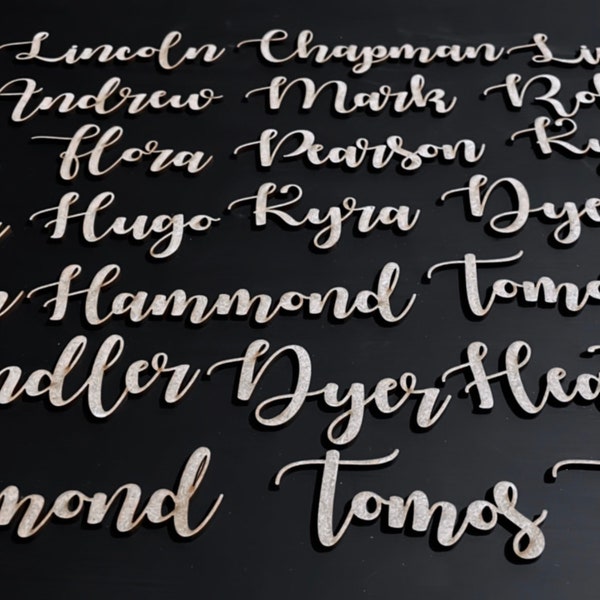 Wedding Place Names - Etsy UK