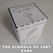 The Symbols of Lent Coloring Cube, Printable Sunday School Craft ...