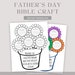 Father's Day Coloring Handprint Bible Craft, Father's Day Crafts and ...