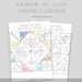 Armor of God Cootie Catcher Sunday School Bible Activity,armor of God ...