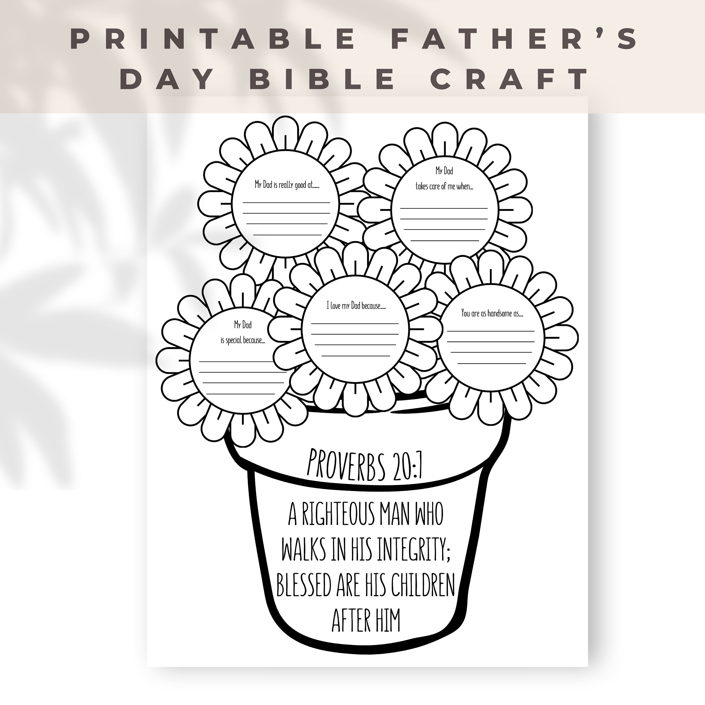 Father's Day Craft Activities, Fatherr's Day Crafts and Keepsakes ...